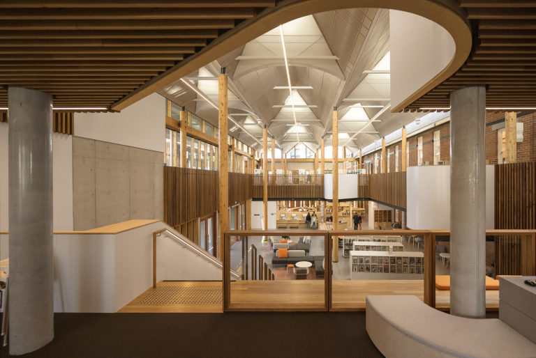 Marrickville Library Interior, New Wooden Architecture, Sydney ...